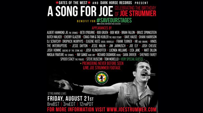 Tributo a Joe Strummer con The Strokes, Bruce Springsteen y más - Muzikalia