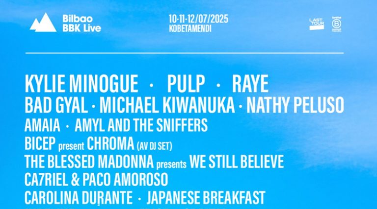 Bilbao BBK Live 2025 confirma a Kylie Minogue, Pulp, Michael Kiwanuka, Orbital y más - Muzikalia
